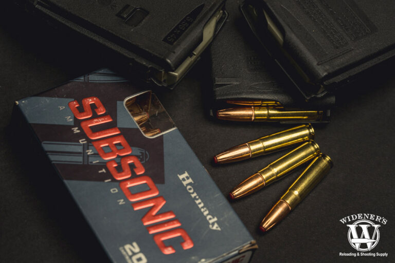 What Is Subsonic Ammo? - Widener's Blog