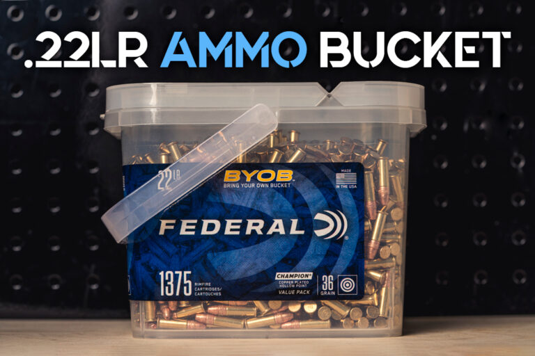 22LR Ammo Bucket - Wideners Shooting, Hunting & Gun Blog