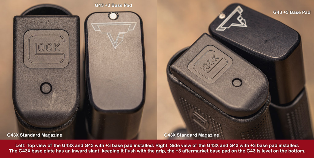 Glock 43 VS 43X - Wideners Shooting, Hunting & Gun Blog