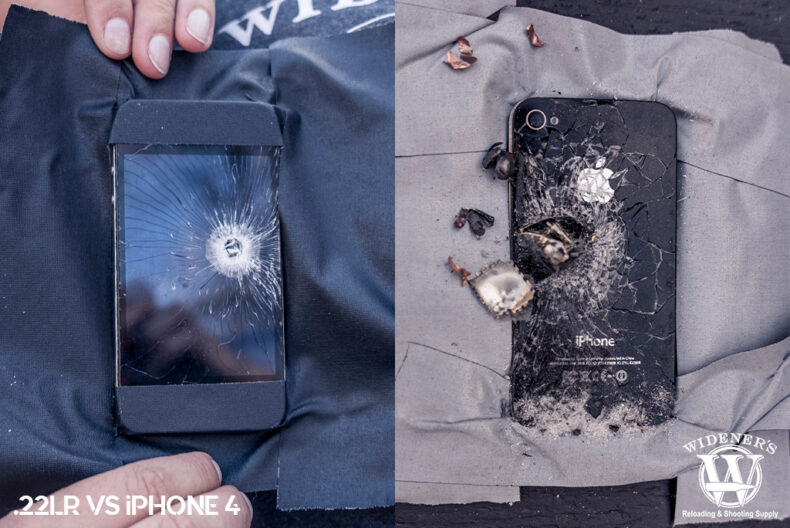 Mythbusting: Cell Phone Stop A Bullet? - Wideners Shooting, Hunting ...