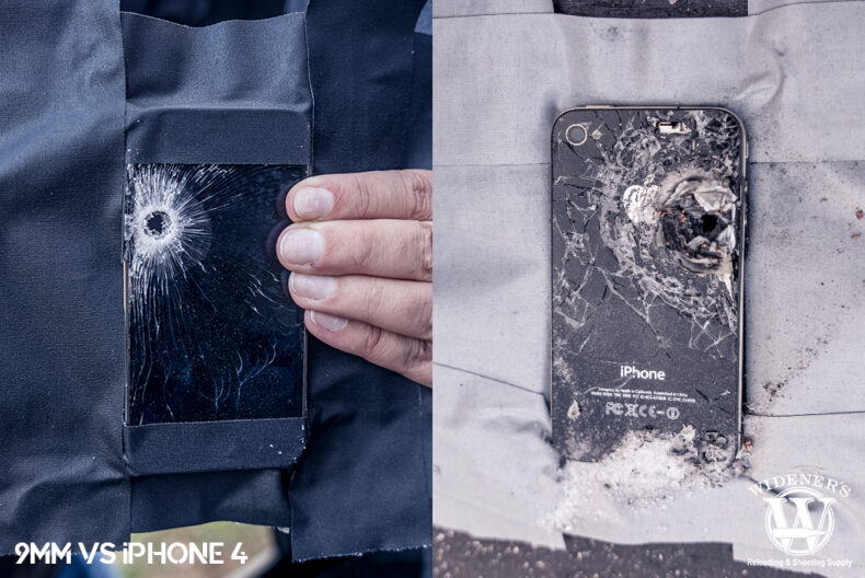 Mythbusting: Cell Phone Stop A Bullet? - Wideners Shooting, Hunting ...